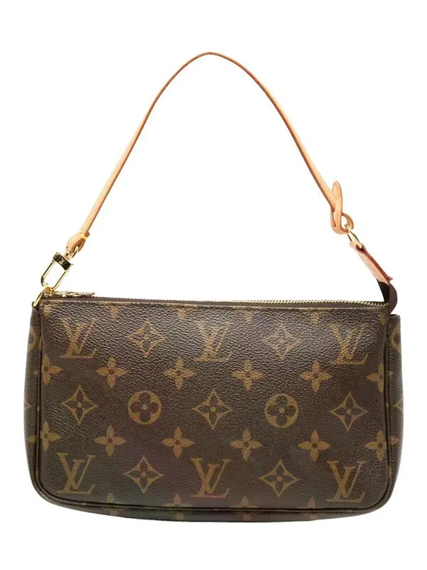 LOUIS VUITTON 2006 Monogram Pochette Accessoires - Brown
