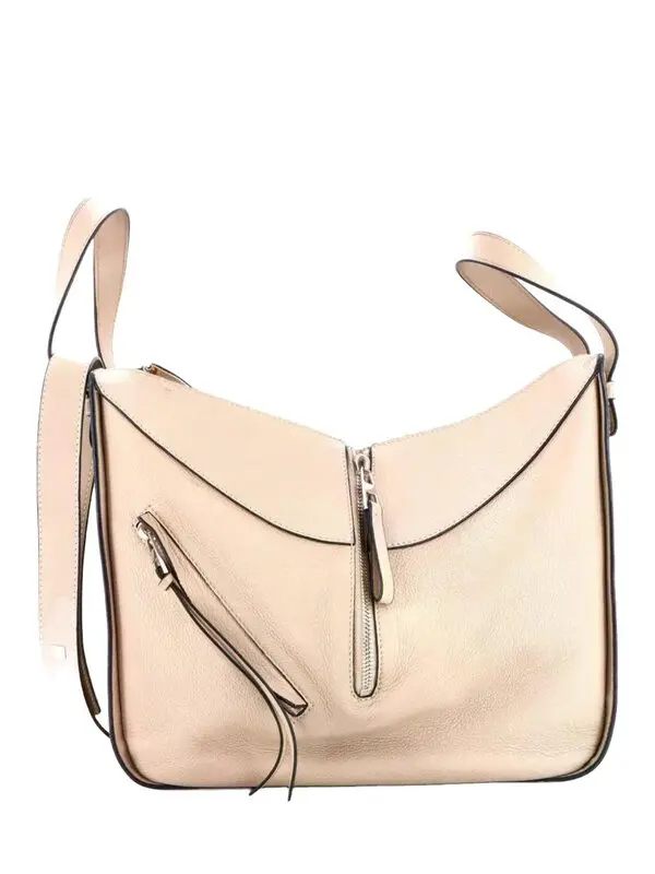 Loewe Hammock Small Leather Shoulder Bag - Neutrals