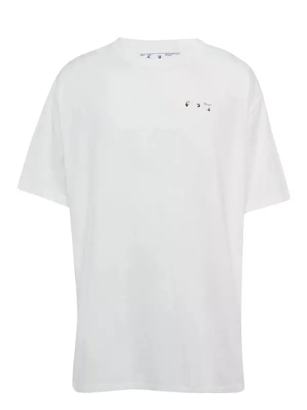 Off-White Jersey Printed T-shirt - White