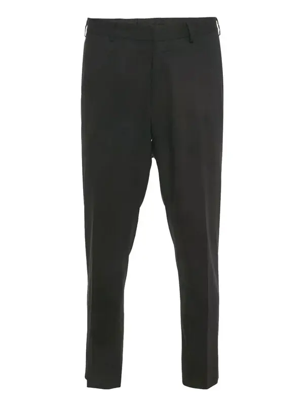 Balmain Super 120's Wool Trousers - Black