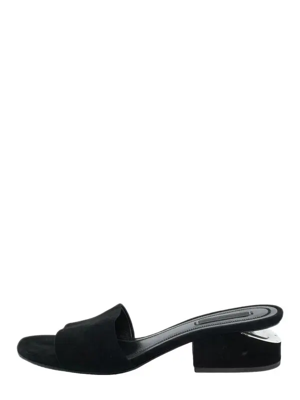 ALEXANDER WANG Open-toe Block-heel Sandals - Black