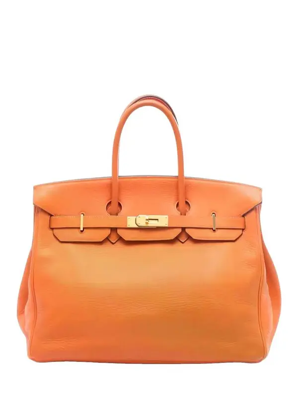 Hermès Birkin 35 Handbag - Orange