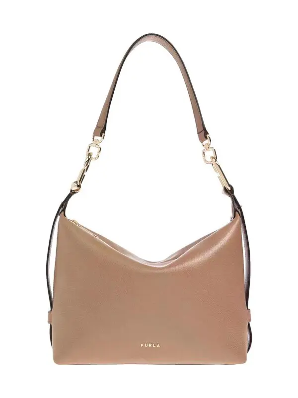 Furla Chain Detail Tote Bag - Neutrals
