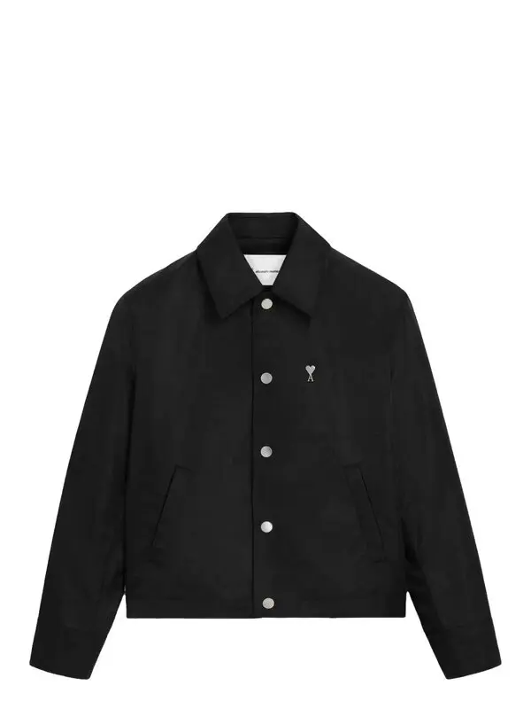 Ami De Coeur Button-fastening Jacket - Black