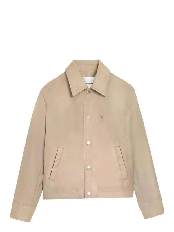 Ami Buttoned Jacket - Neutrals