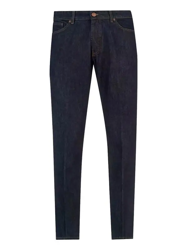 MICHAEL COAL Buttoned Jeans - Blue