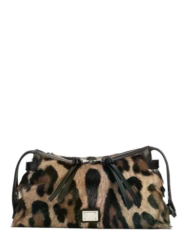 Dolce & Gabbana Leopard-print Mini Bag - Brown