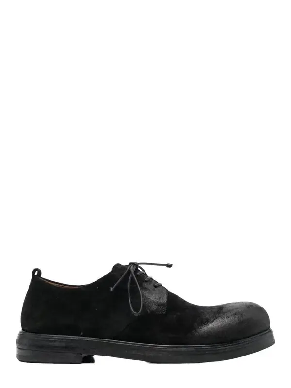 Marsèll Zucca Zeppa Suede Derby Shoes - Black
