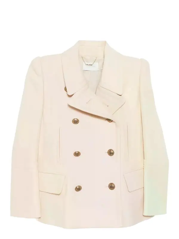 Zimmermann Hypnotic Coat - Neutrals