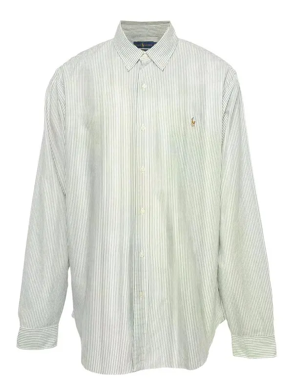 Polo Ralph Lauren Striped Button-fastening Shirt - White