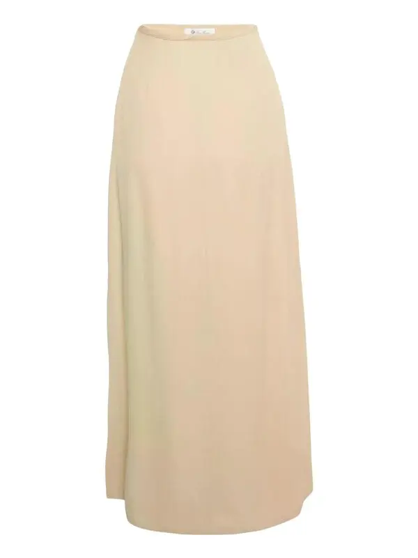 Loro Piana Maxi Skirt - Neutrals