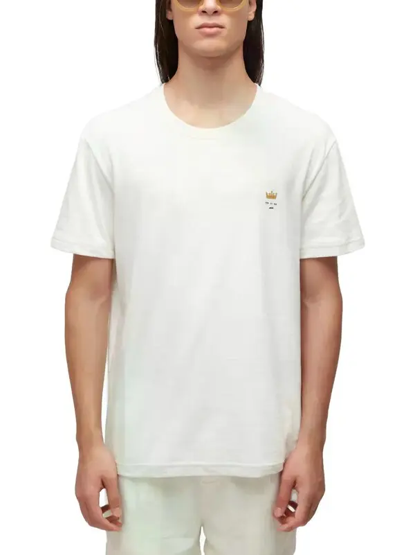 OSKLEN Crew-neck Short-sleeve T-shirt - Neutrals