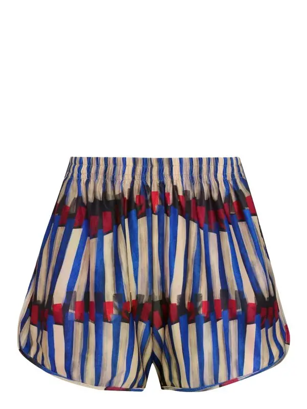 LYGIA & NANNY Striped Shorts - Neutrals