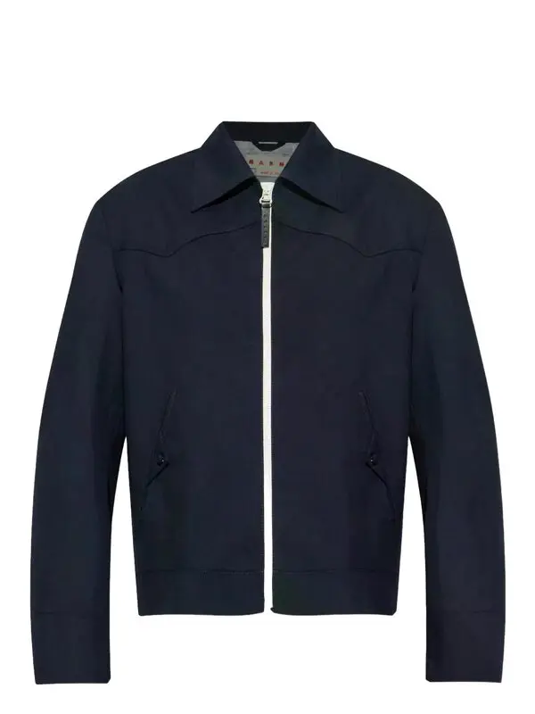 Marni Zip-up Jacket - Blue