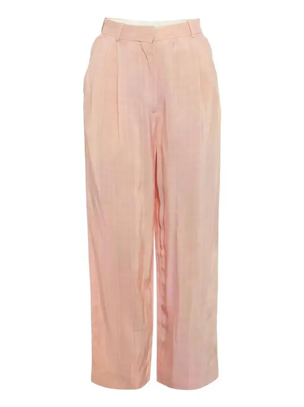 Sandro Concealed-fastening Trousers - Pink