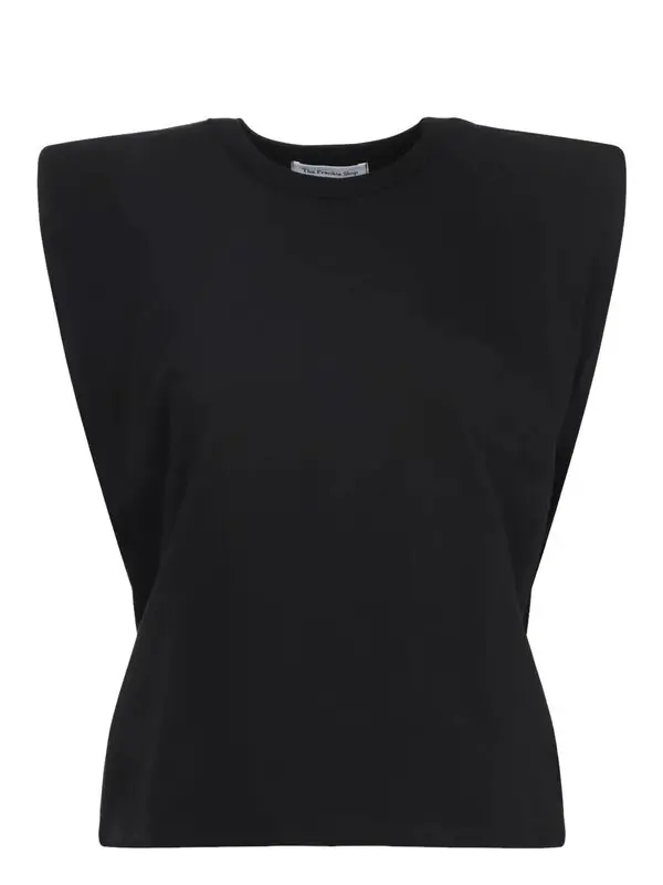 THE FRANKIE SHOP Padded T-shirt - Black