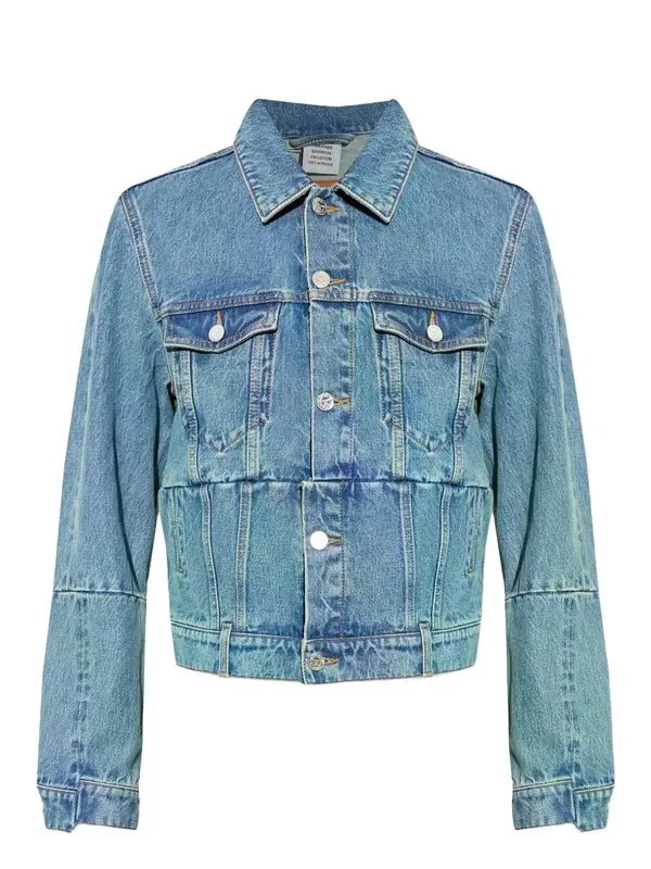 Vetements Button-up Jacket - Blue