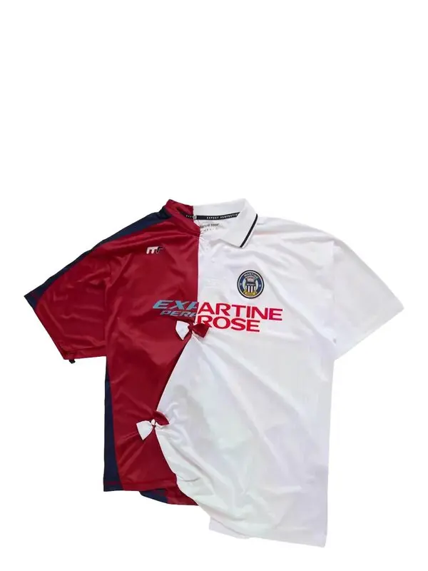 Martine Rose Collage Football T-shirt - White
