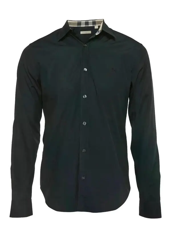 Burberry Cotton Long-sleeve Shirt - Black