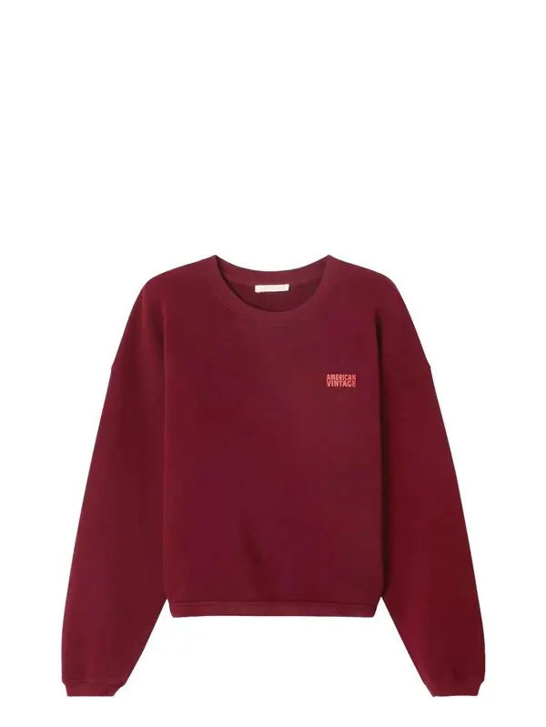 American Vintage Izubird Sweatshirt - Red