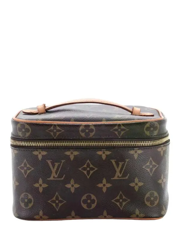 LOUIS VUITTON Vanity Case Monogram Canvas Mini Pouch - Brown