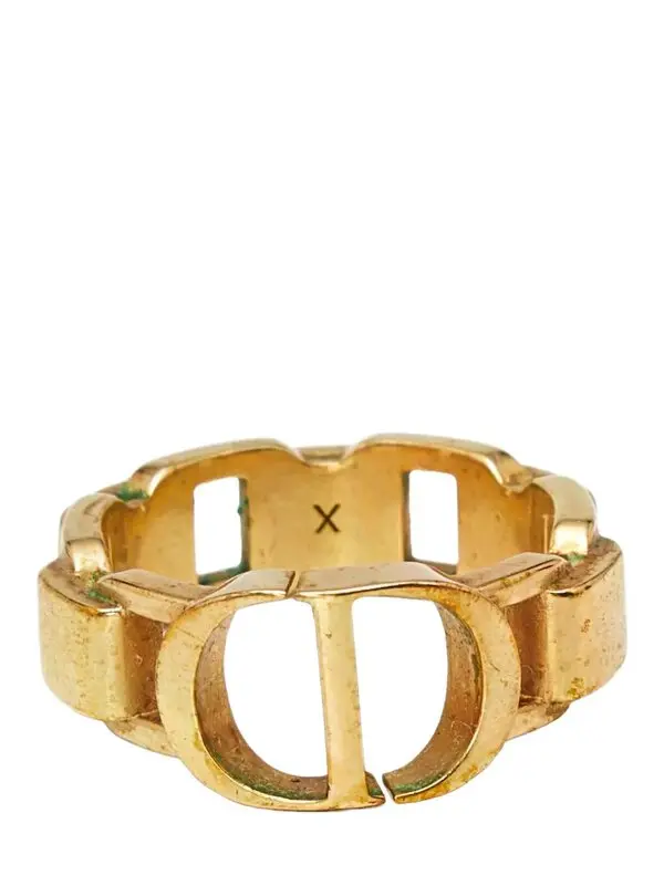 Dior Cd-motif Ring - Gold