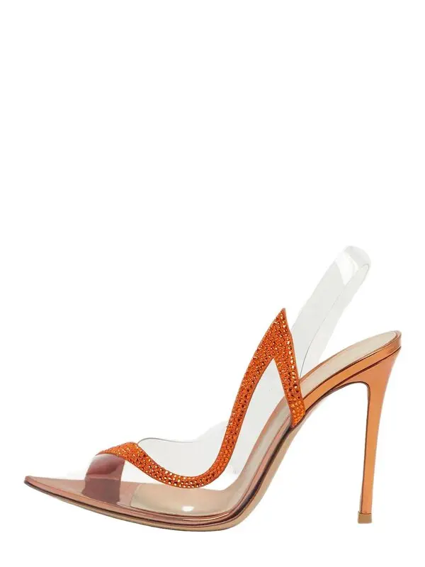GIANVITO ROSSI Hortensia Pumps - Orange