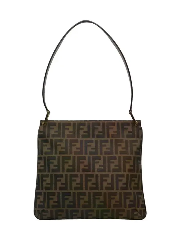 Fendi 20th Century Zucca Canvas Shoulder Bag - Brown