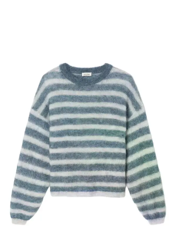 American Vintage Striped Nenybay Sweater - Blue