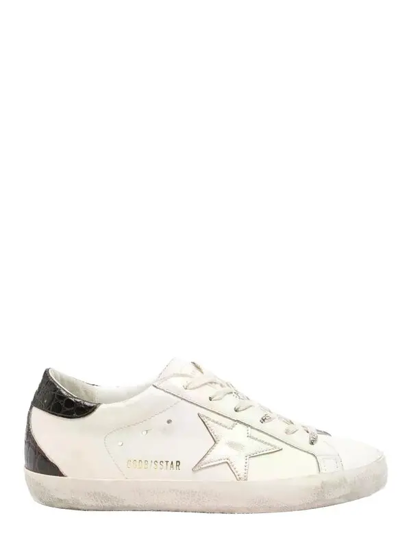 GOLDEN GOOSE Super-star Leather Sneakers - White