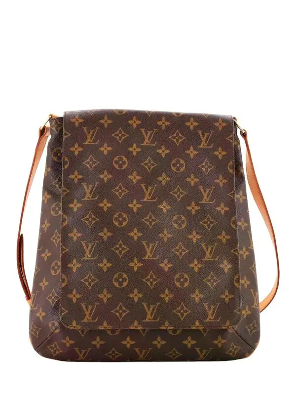 LOUIS VUITTON Musette Salsa Gm Crossbody Bag Monogram Canvas - Brown