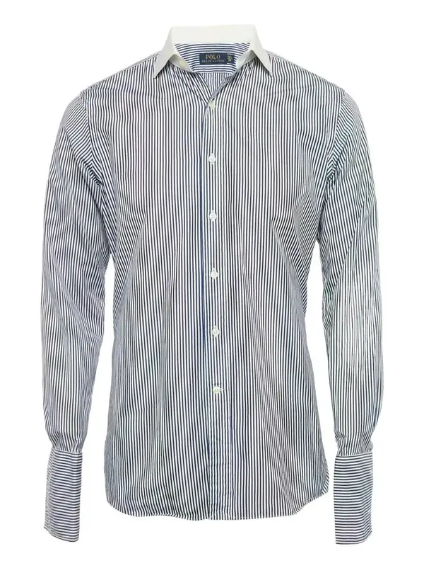 Polo Ralph Lauren Striped Button-down Shirt - Blue