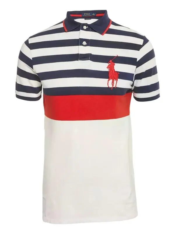 Polo Ralph Lauren Logo-embroidered Polo Shirt - White