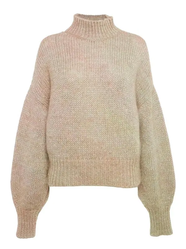 Hugo High-neck Sweater - Neutrals