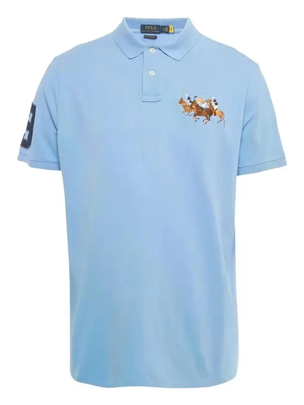 Polo Ralph Lauren Light- Graphic Polo Shirt - Blue