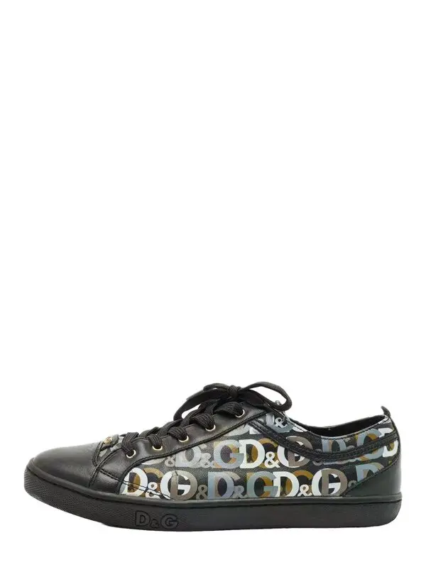 Dolce & Gabbana Logo-print Sneakers - Black