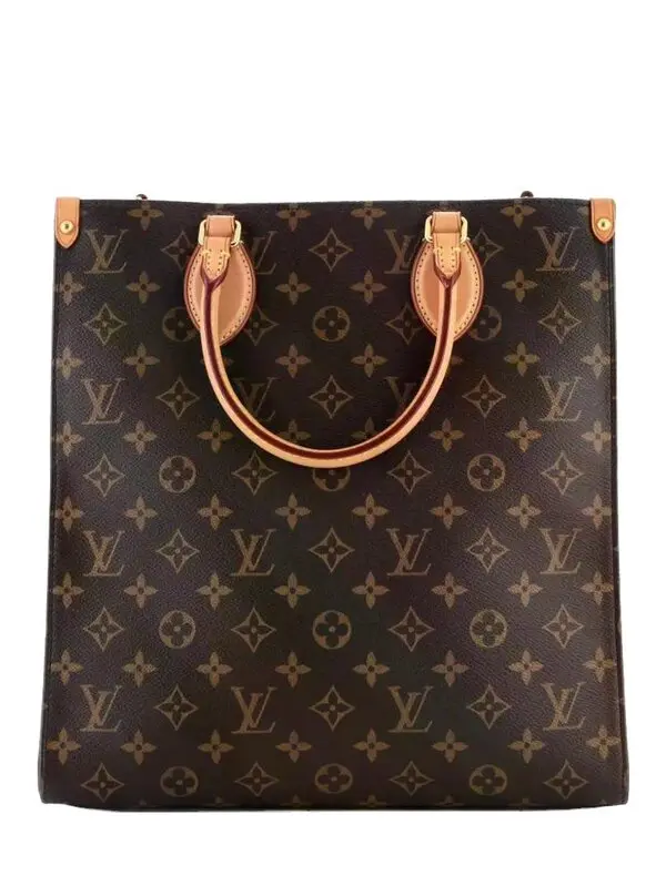 LOUIS VUITTON Sac Plat Nm Bag Monogram Canvas Pm - Brown