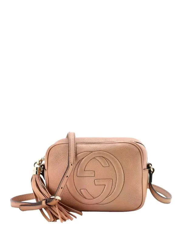 Gucci Soho Disco Leather Small Crossbody Bag - Neutrals