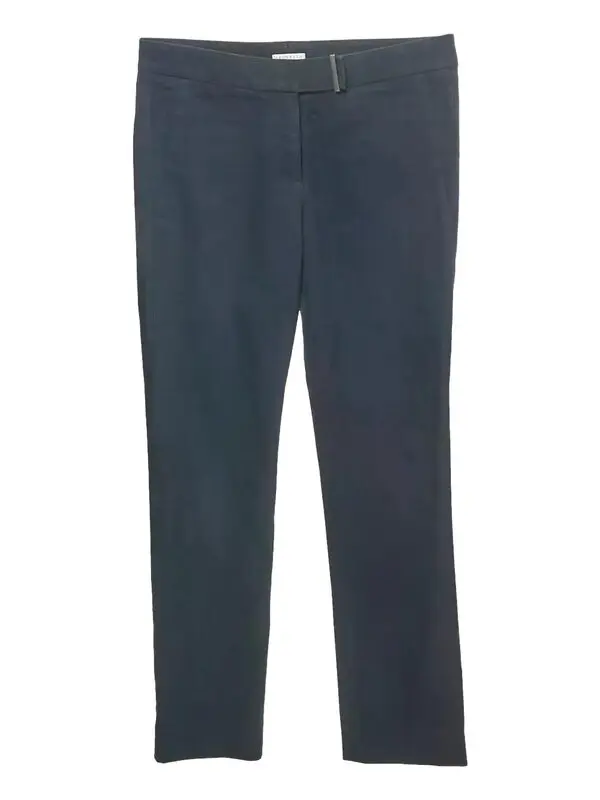 Brunello Cucinelli Side-pocket Cropped Trousers - Blue