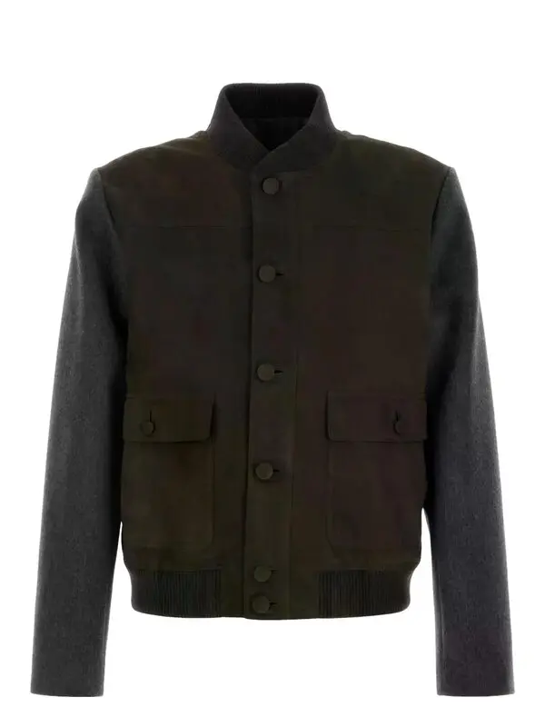 Fendi Buttoned Jacket - Brown