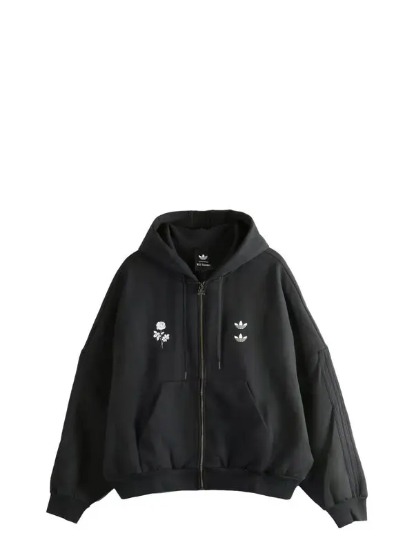 Adidas X Willy Chavarria Zip-up Hoodie - Black
