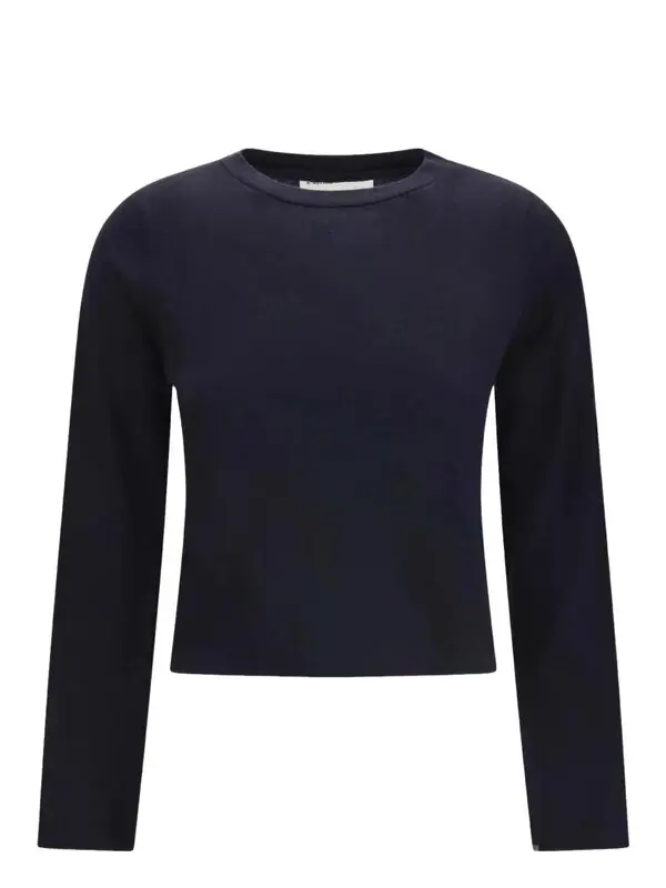 EXTREME CASHMERE X N°451 Lisa Long-sleeve T-shirt - Blue