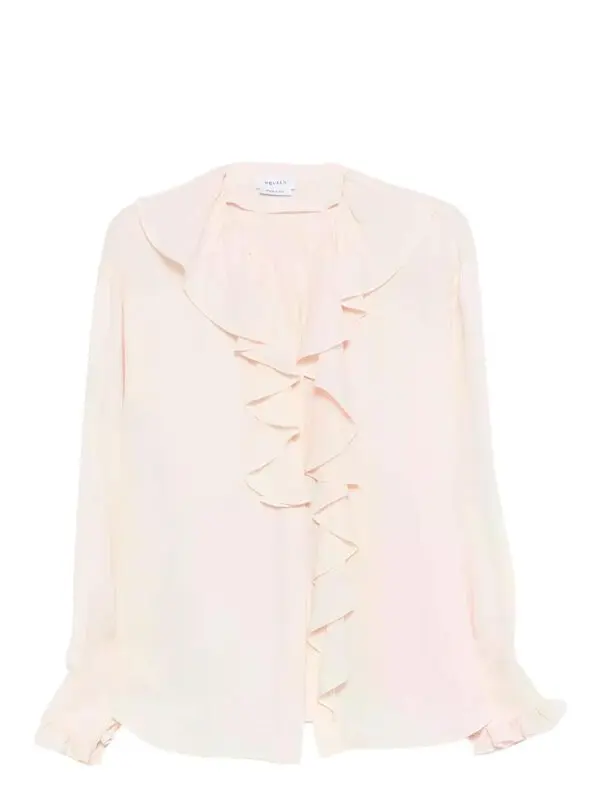 Alexander McQueen Ruffled Shirt - Pink