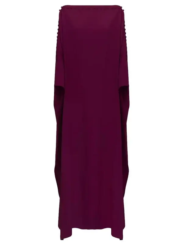 TALLER MARMO Mila Button Maxi Dress - Purple
