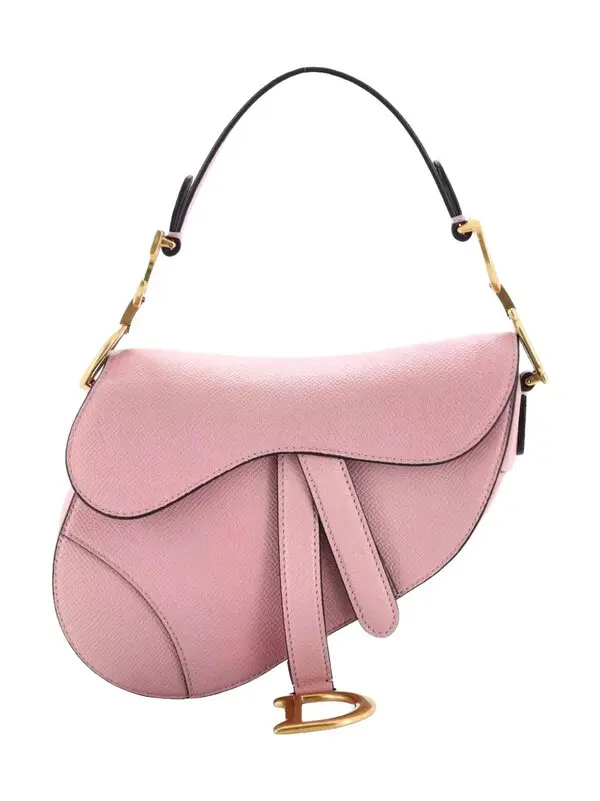 Dior Saddle Mini Shoulder Bag - Pink