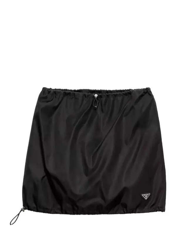 Prada Re-nylon Mini Skirt - Black