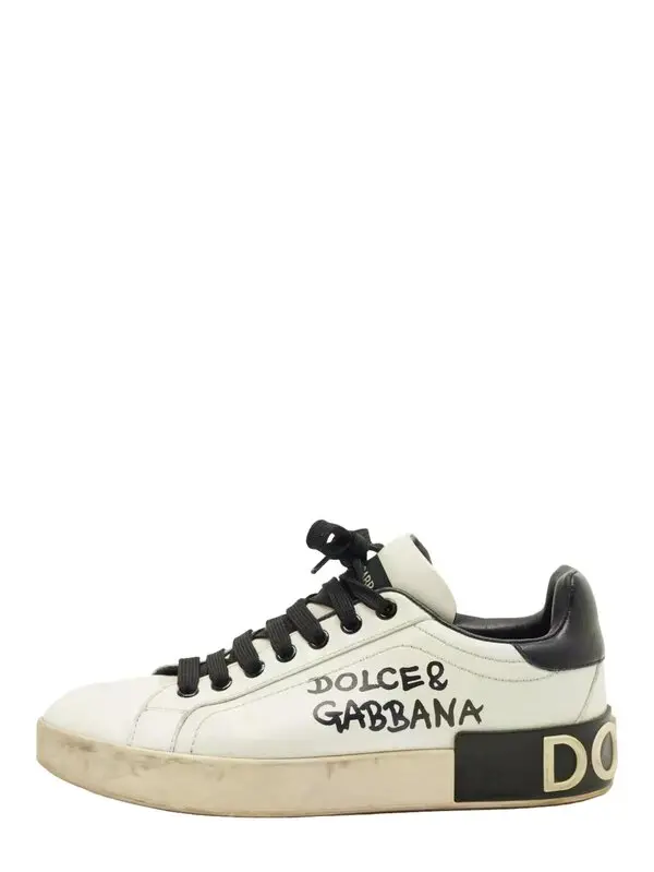 Dolce & Gabbana Portofino Sneakers - White