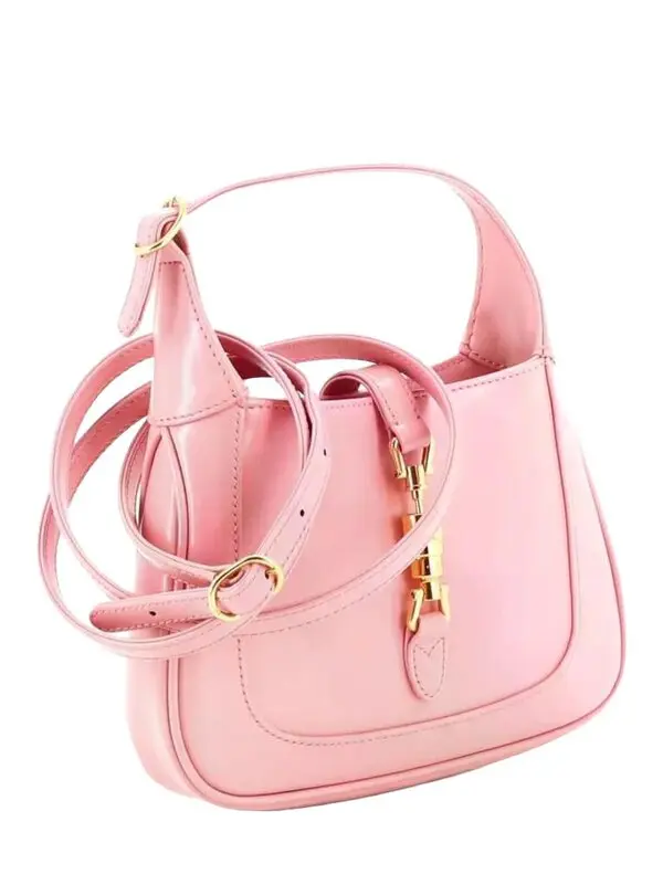 Gucci Jackie 1961 Leather Mini Hobo Bag - Pink