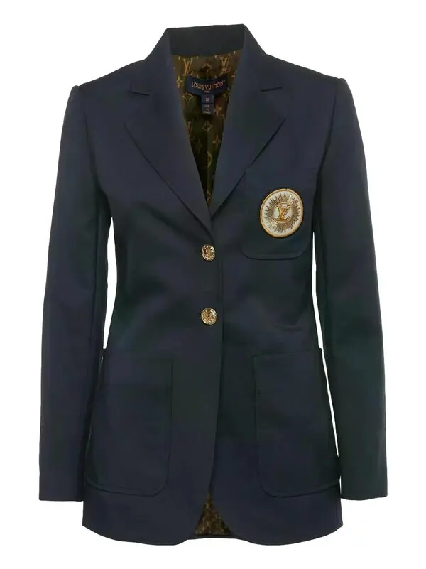 LOUIS VUITTON Patch Blazer - Blue