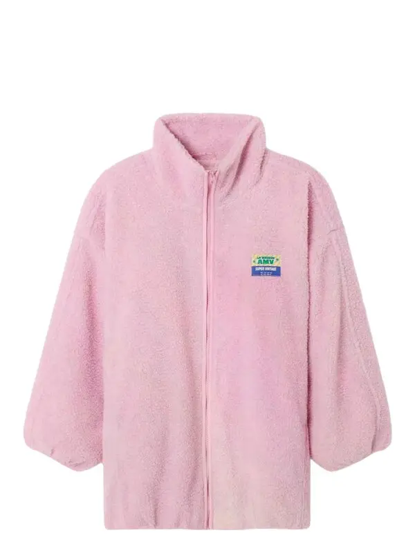 American Vintage Hoktown Zip-up Jacket - Pink